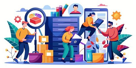 Team Working Together On A Data Analysis Project Premium Ai Generated