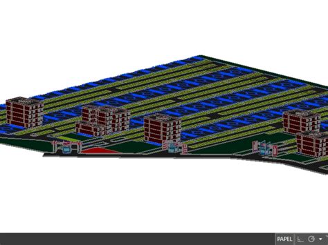 Housing Complex In DWG 6 82 MB CAD Library