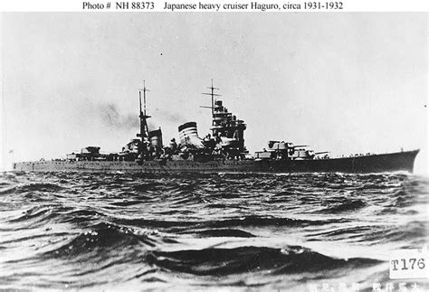 The Pacific War Online Encyclopedia Myoko Class Japanese Heavy Cruisers