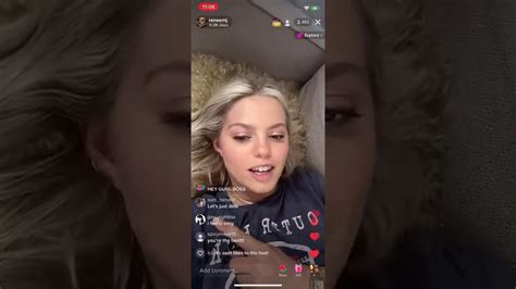 Renee Rapps Tiktok Live 28 Of July Youtube