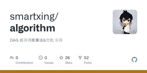 GitHub smartxing algorithm DAG 任务调度算法 优化 实现