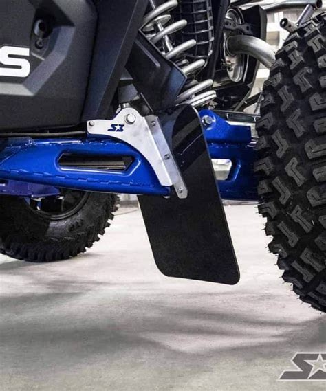 S3 Power Sports Polaris RZR Turbo S Trailing Arm Mud Flaps