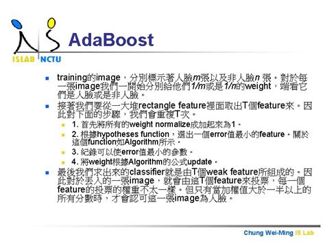 Face Detection By Using Adaboost Project Progress Report