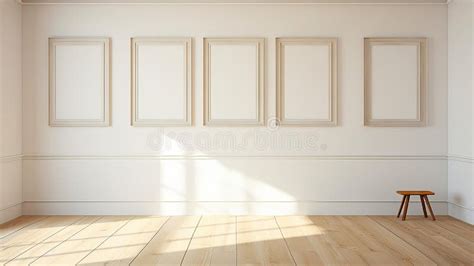 Empty Frames Play Of Light And Shadow In Contemporary Landscapes Stock