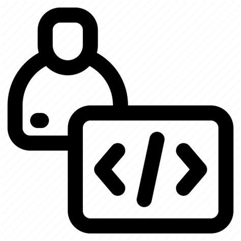 Programmer Person Coding Developer Engineer Icon Download On