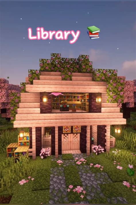 Cherry Starter House Tutorial Minecraft Artofit