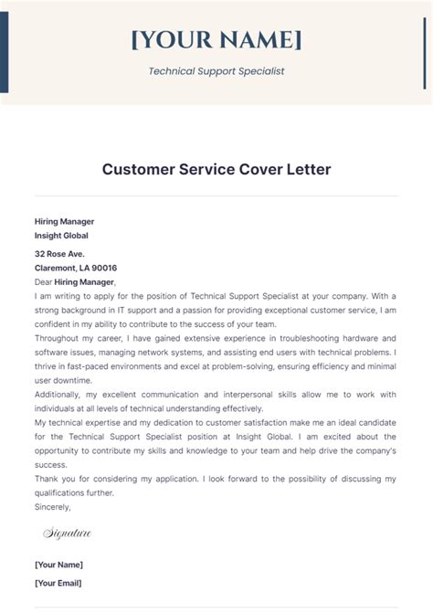 Customer Survey Cover Letter Templates Infoupdate Org