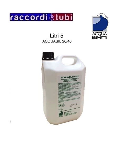 Acquasil 2040 Polifosfato Liquido Da Kg5 Pc003