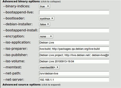 how to create a custom debian live cd through the web