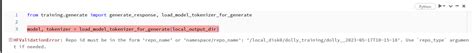 hfvalidationerror repo id must be in the form repo name or namespace repo name · issue 36