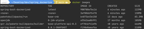 Spring Boot Docker Image만들기 최적화 방법 새로운 Gradle Task 배지77의 블로그