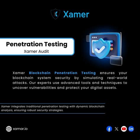 Xamer Web3 Security On Linkedin Blockchain Secure Penetrationtesting Real Protect