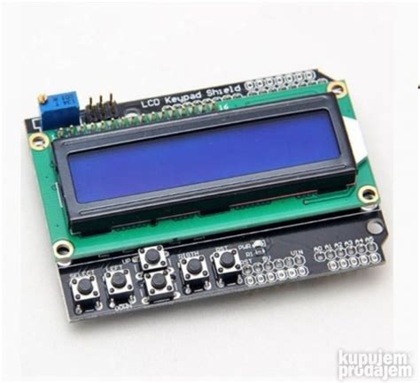 Arduino Lcd Keypad Shield 16x2 Display Kupujemprodajem