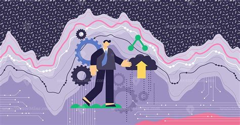Big Data Modern Abstract Concept Vector Illustration Vectormine
