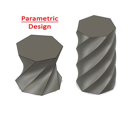 Twisted Heptagonal Prisms Parametric By Mosselini1 Download Free Stl Model