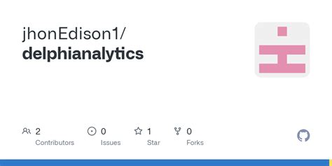 Github Jhonedison1delphianalytics