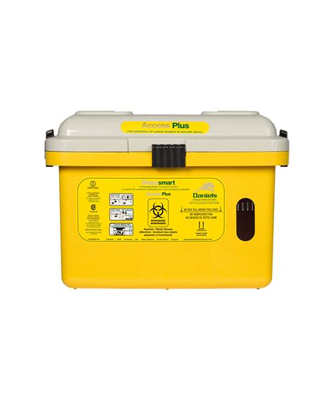 S14a Sharpsmart Access Plus Reusable Sharps Container Daniels Health