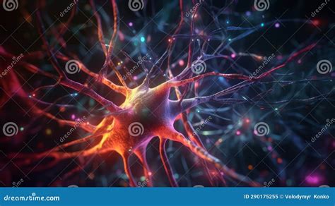 Connections Explosion Brain Neural Network In 3d Journey In 3d Through The Complexity Of The