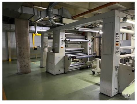 1998 bielloni julia ii laminator and coater converting line in europe