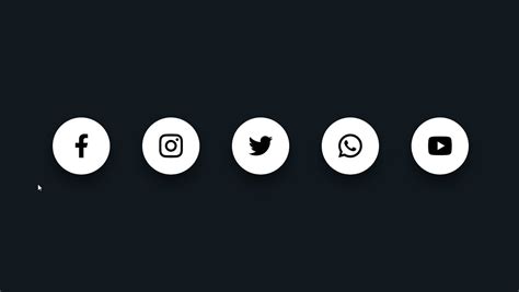 Raja Junaid On Twitter Made This Responsive Animated Social Media Icons Using Html And Css How