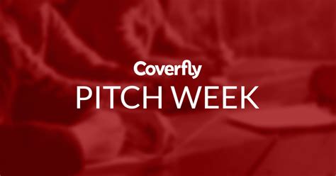 Coverfly Pitch Week Notes 18 August 2021 Elizabethan Theatre