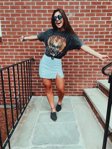 Edgy Summer Outfits Edgy Summer Fashion Tshirt Outfits Edgy Outfits Summer