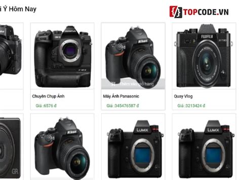 Website Bán Camera Theo Mô Hình Mvc Phpand Mysql