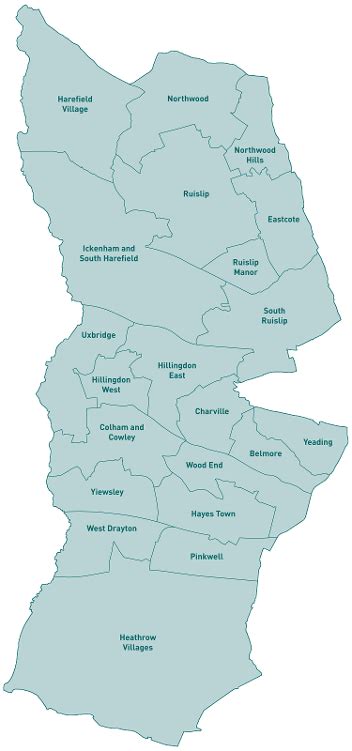 Ward Boundaries Hillingdon Council