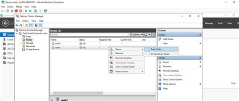 Gracefully Shutdown Windows 2012 And 2016 Three Node Failover Cluster