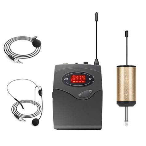 Wireless Microphone System Wireless Microphone Set Grandado