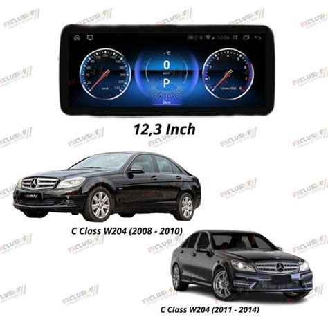 Jual Mercedes C Class W204 08 14 New Headunit Wireless Apple Carplay Android 12 High Spec