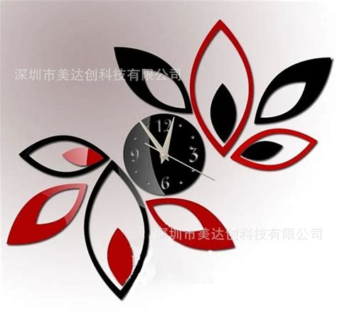 Акриловые креативные настенные часы библиотеки гостиная стикеры Настенные акриловые