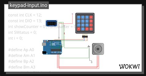 Keypad O Copy Wokwi Esp32 Stm32 Arduino Simulator