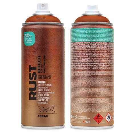 Montana Rust Effect Spray Blick Art Materials