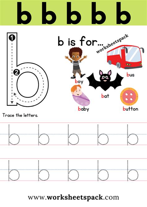Free Printable The Letter B Artofit