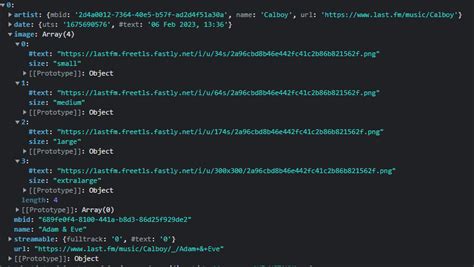 Lastfm Why Lastfm Api Returns The Wrong Image Stack Overflow