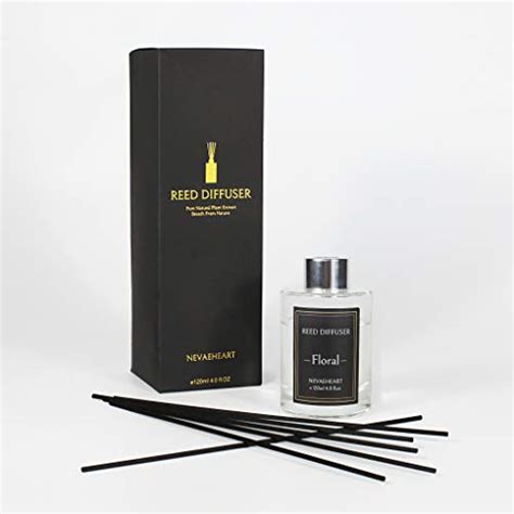 Nevaeheart Reed Diffuser Floral Scented Reed Diffuser Set 40 Oz