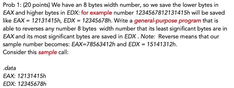 [solved] by using loop instructions thanks prob 1 20 points we