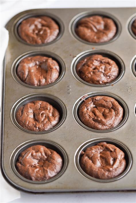 Mini Chocolate Fudge Brownie Bites Wellness By Kay