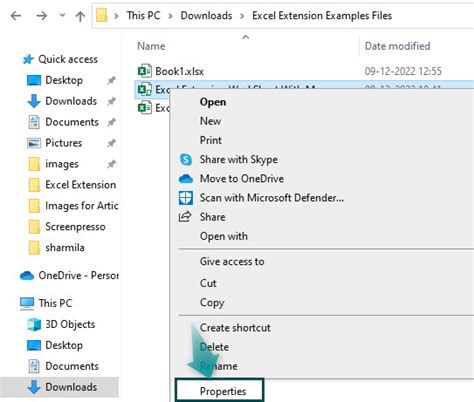 Excel Extensions Types Of File Formats How To Showhide