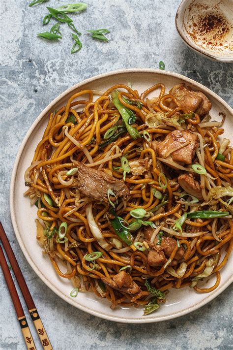 Chicken Chow Mein One Pot And Better Than Takeaway Knife And Soul