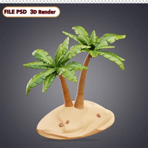 Premium Psd Date Palm