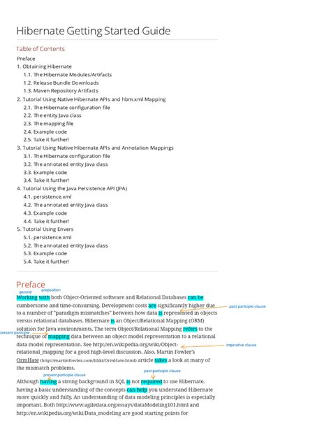 Hibernate Getting Started Guide Pdf