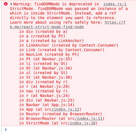 warning finddomnode is deprecated in strictmode · issue 16