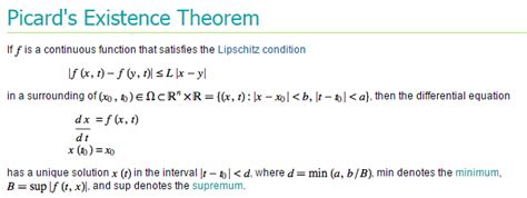 Question About Assumptions For Picard Lindelöf Theorem In Zeidlers