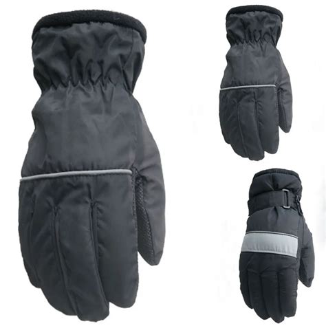 Взрослые зимние теплые лыжные перчатки высокого качества водонепроницаемые ветрозащитные снежные