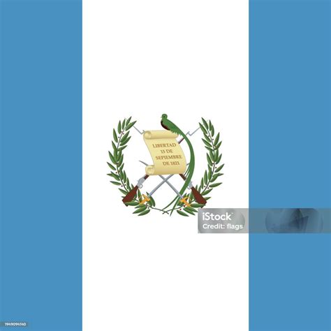 과테말라 국기입니다 플래그 아이콘입니다 표준 색상 사각형 깃발입니다 컴퓨터 일러스트레이션 디지털 일러스트레이션 벡터 일러스트 레이 션입니다 Guatemalan