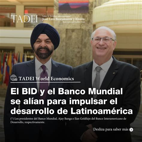 Tadei World Economics Tadei Bid Bancomundial Economia Taller De
