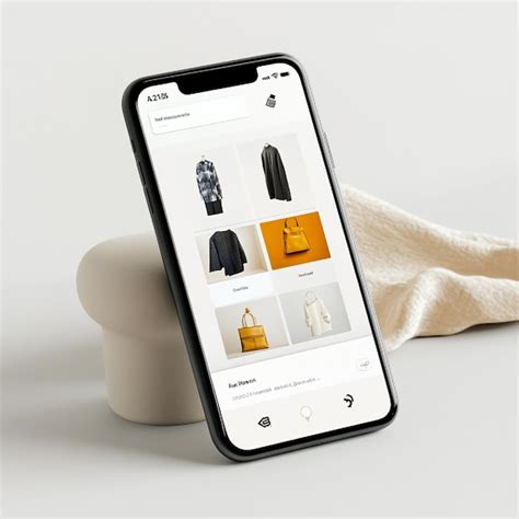A Mobile App Interface Displaying Personalized Product Recommendations