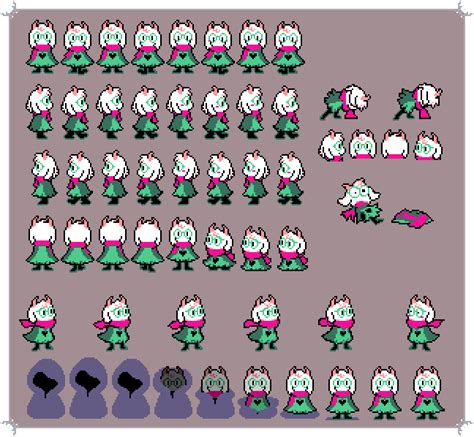 Oc Hatless Ralsei Sprite Edits R Ralsei